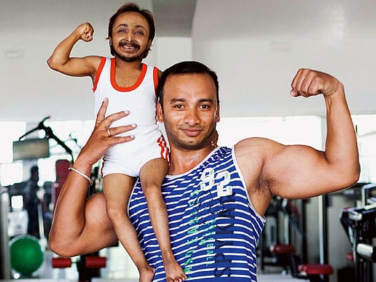 Meet the world's smallest bodybuilder