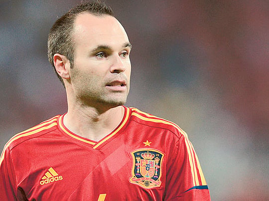 Iniesta: Player of Euro 2012