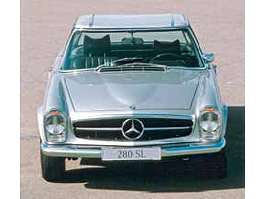 The classic Mercedes Pagoda