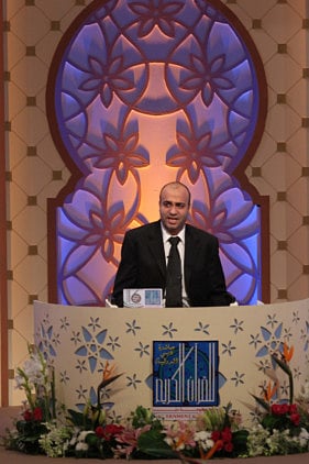 Illiterate man with a special talent