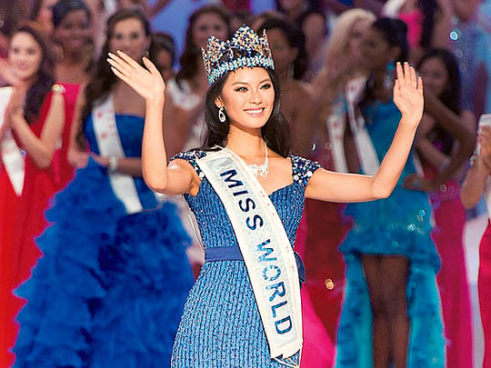 Miss China Yu Wenxia crowned Miss World 2012