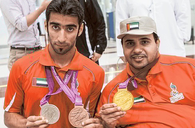 UAE Paralympic squad arrives home to a rousing reception