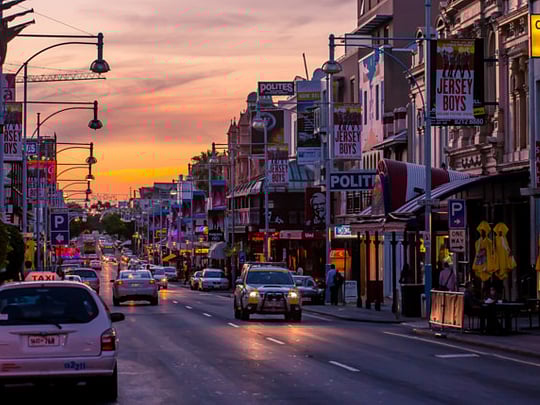 Lazing around in Adelaide