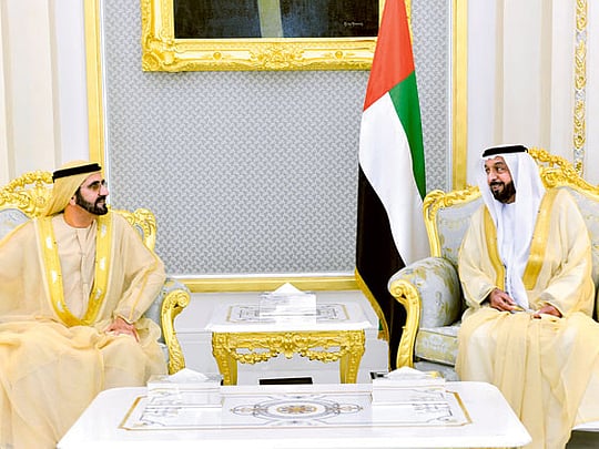 Khalifa receives Mohammad
