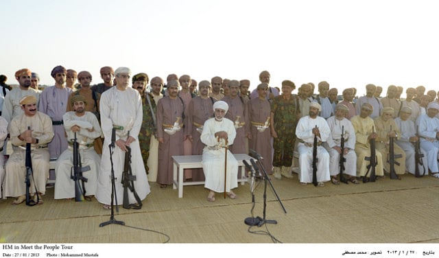 Oman leader takes stock of immigration issues