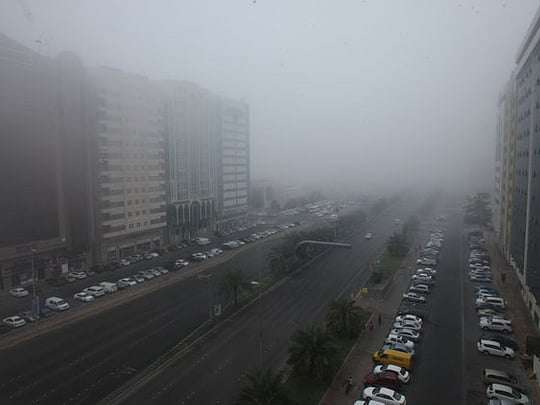 UAE weather: Drivers beware, NCM issues red and yellow fog alerts as ...