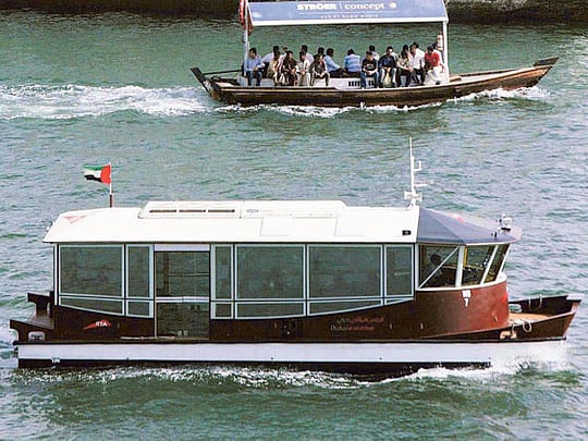 RTA pilots green water bus