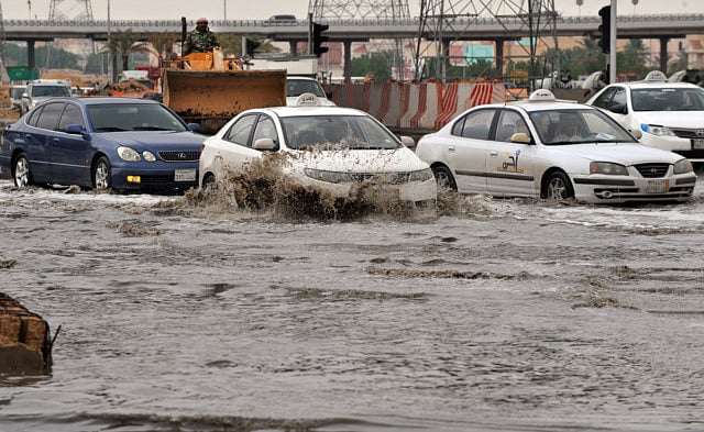 Two killed as heavy rain lashes region