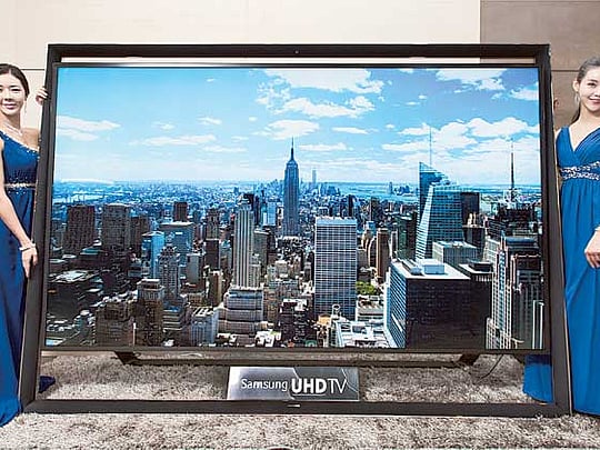 Samsung sells 110-inch ultra-HD TV for $150,000