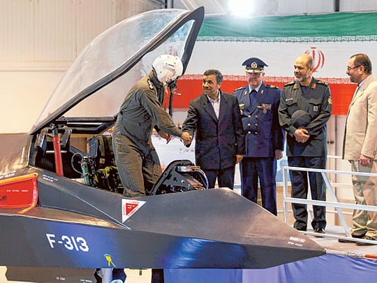 Ahmadinejad unveils Iran’s newest fighter jet