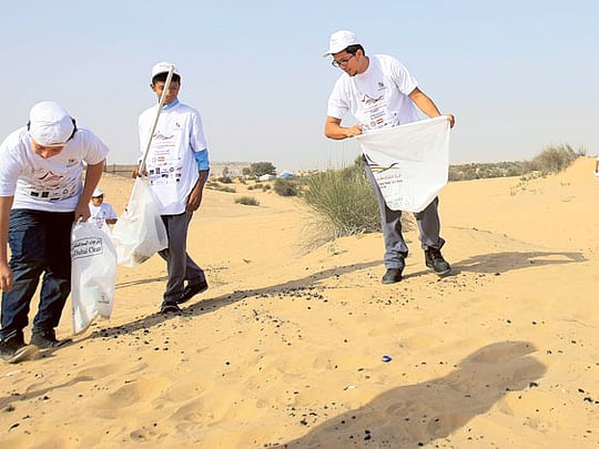 Thousands of volunteers expected to help clean up Dubai deserts
