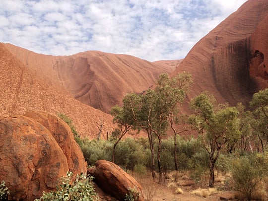 Uluru rocks
