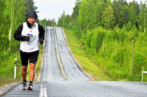 Filipino marathon runner Cesar Guarin on way to Dubai