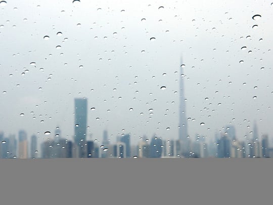 Scattered light rain forecast in parts of UAE
