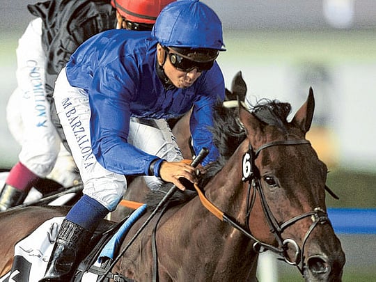 Golden Shaheen: Mental aims for rare sprint triumph
