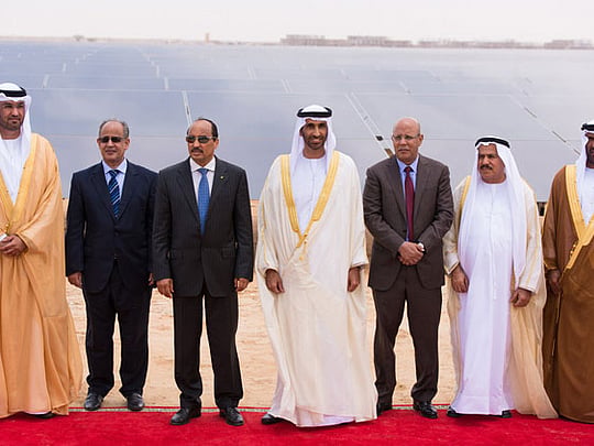 UAE pushes renewable energy abroad