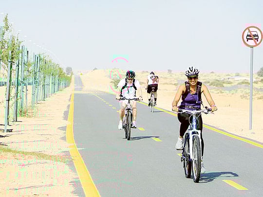 New cycle tracks in Dubai: RTA planning cycling routes for 11 ...