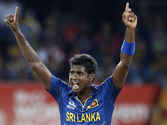 Sri Lanka skipper Mathews doubtful for Champions Trophy opener