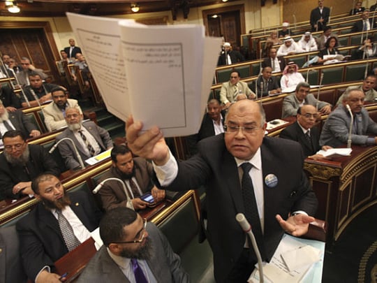 Egypt lawmakers lambast PM Hesham Qandil over Ethiopia dam