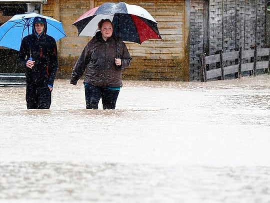 2 missing in Austria as heavy rains force evacuations