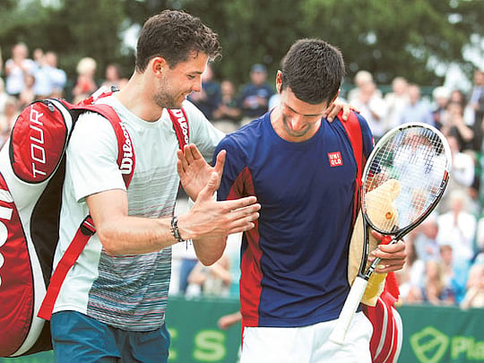 Novak Djokovic lives up to ‘Djoker’ nickname
