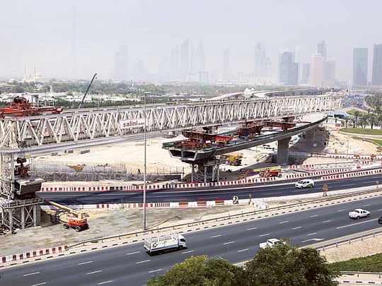 Traffic at World Trade Centre roundabout in Dubai to ease