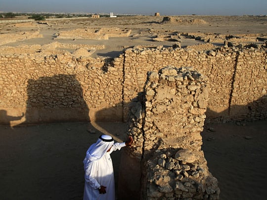 Bahrain history slowly rises from sands