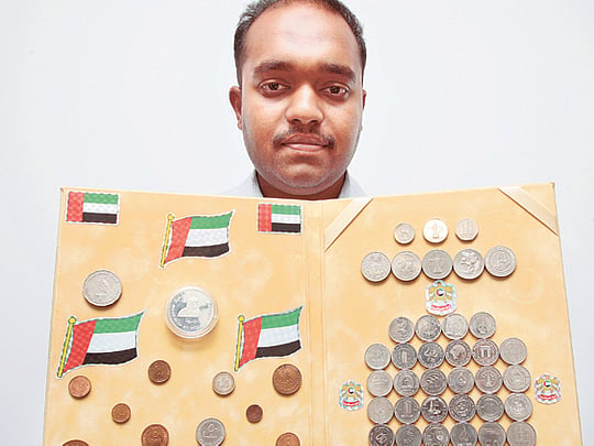 Coin collecting security guard aims for Guinness World Record