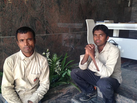 Abu Dhabi: Watchman pulls building cleaners to safety