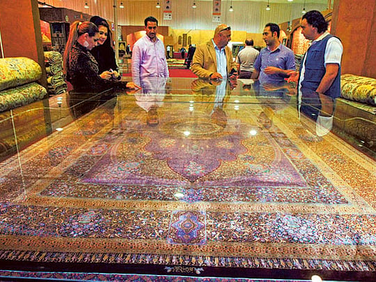 Fancy a Dh22m handwoven Persian carpet?