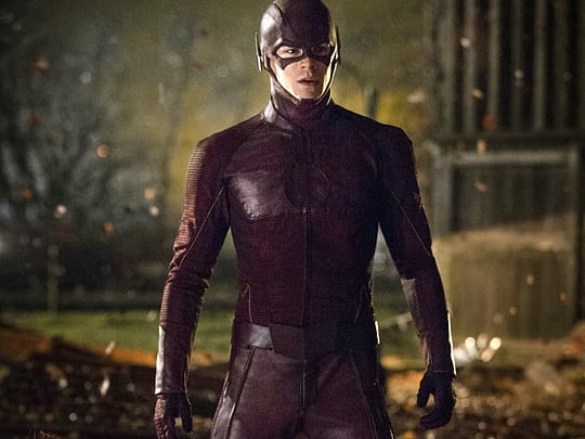 Grant Gustin suits up as ‘The Flash’ in new series