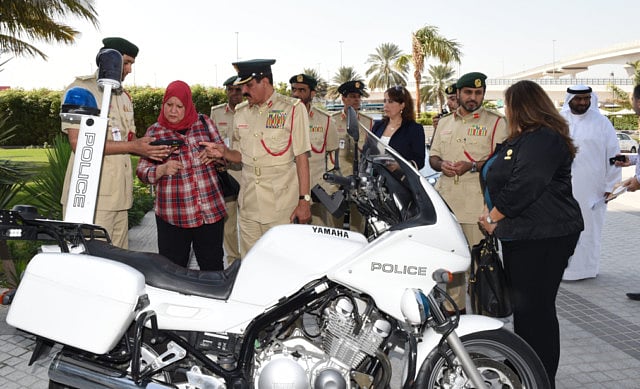 Dubai Police reveal first smart motorcycle patrol