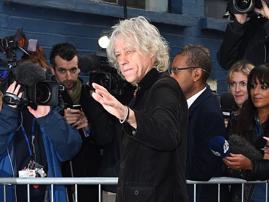 Band Aid’s reworked song tops UK charts