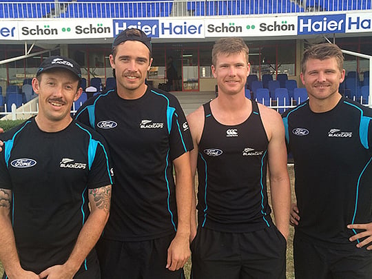Movember: New Zealand cricketers grow their moustaches