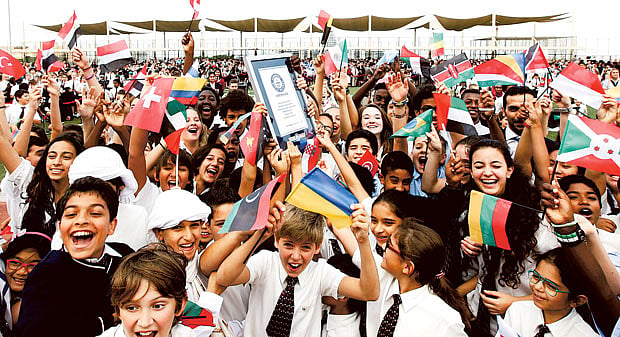 UAE breaks world record for most nationalities singing one anthem at ...