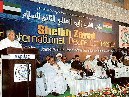 Conference recalls Shaikh Zayed vision for world peace