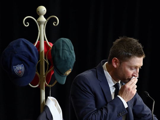 Watch: Michael Clarke’s haunting tribute to Phillip Hughes at funeral