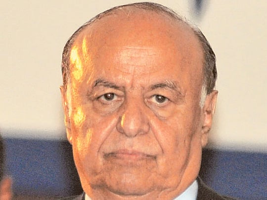 Hadi wants crisis talks to shift from Sana’a
