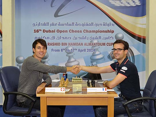 Romain Edouard wins Dubai Open Chess Championship