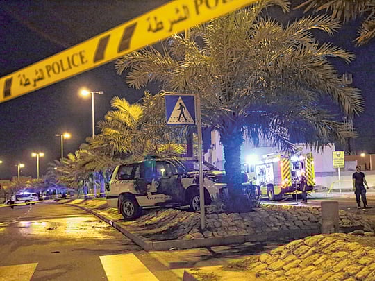 Two killed in Bahrain car explosion