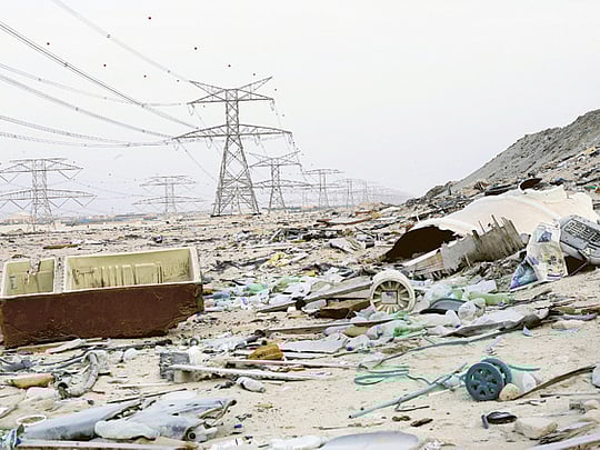 Dubai's Al Ghusais garbage dump will reach maximum capacity in 8 years