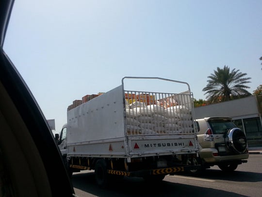 Transporting food items in the heat