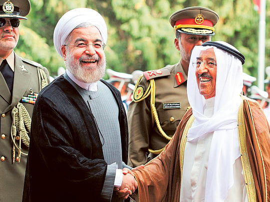 Kuwait and Iran: a fluctuating history