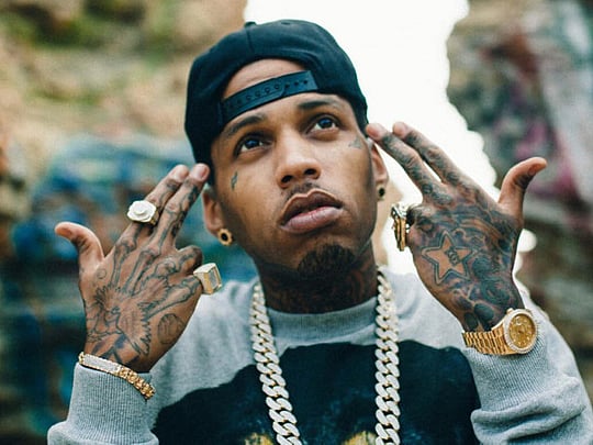 UAE-bound rapper Kid Ink arrested