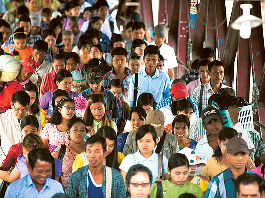 Myanmar census shows population 9m fewer than estimated