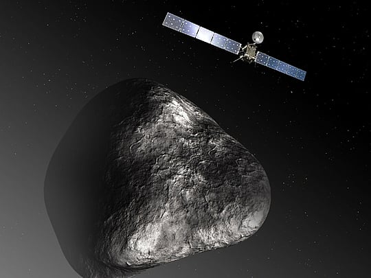 Rosetta's Philae probe makes touchdown on Comet 67P