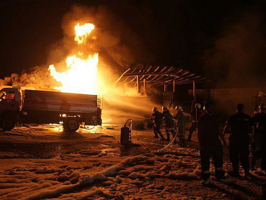 Saudi firefighter praised for bravery
