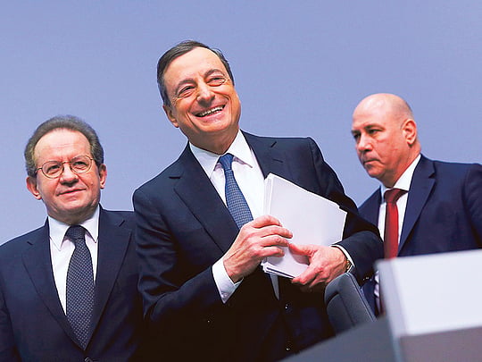 ECB unleashes power of quantitative easing
