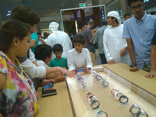 Apple opens first retail stores in the Middle East