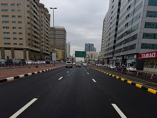 King Faisal Road in Sharjah reopens to traffic